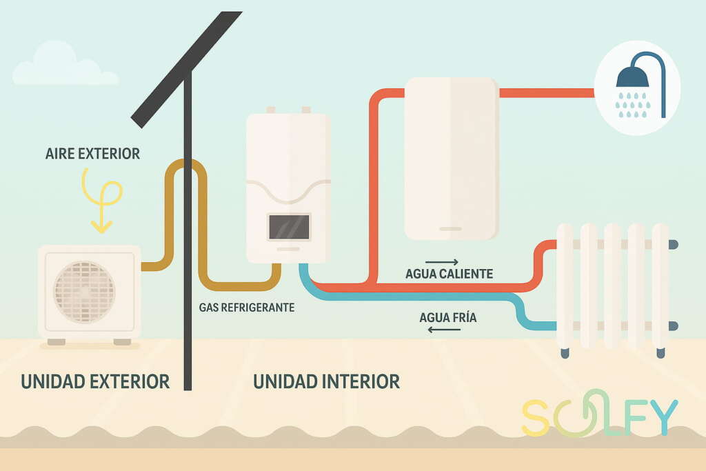 Guía completa sobre cómo instalar un sistema de aerotermia | Blog de Solfy